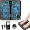 Boninggg Foot Massager Pad For Plantar Muscle Relaxation Foldable Legs And Feet Massager Pad Skin