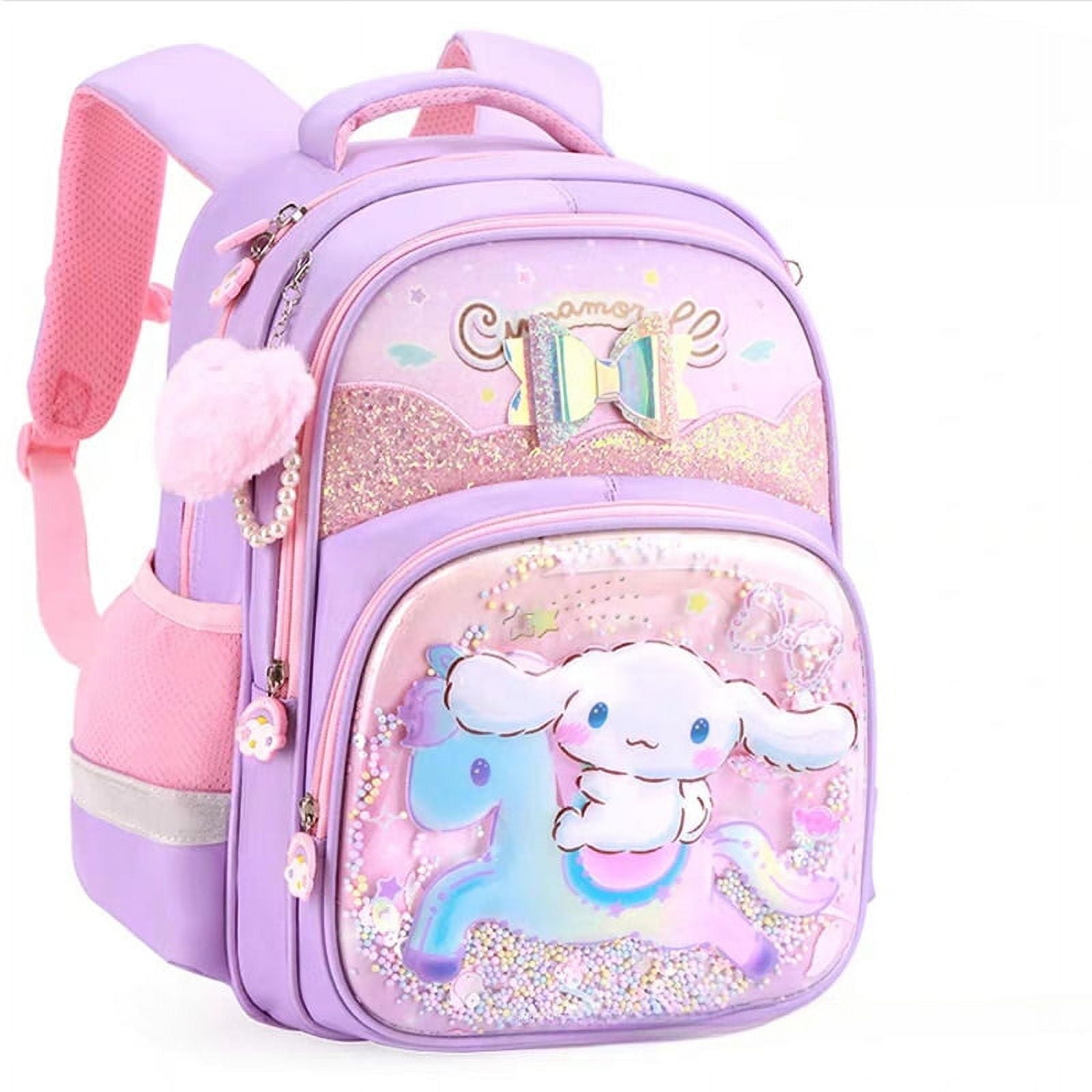 Click here for Maibag696 Cute Sanrio Kuromi School Bag For Girls... prices