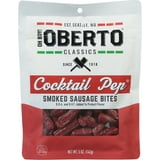 Oh Boy! Oberto Classics Cocktail Pep Bite Size Smoked Sausage Sticks ...