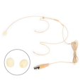 1 Pcs Double Earhook Headset Mic Headworn Microphone For Shure Wireless ...