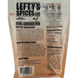 Lefty's Fish N' Chicken Mix 16 Oz for Oven Pan or Deep Fry, Rich Herb ...