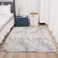 1pc, High Pile Tie-Dyed Shaggy Rug for Living Room and Bedroom - Fire ...