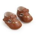 Baby Girls Mary Jane Flats with Bow Soft Sole Non- Crib Shoes Toddler ...