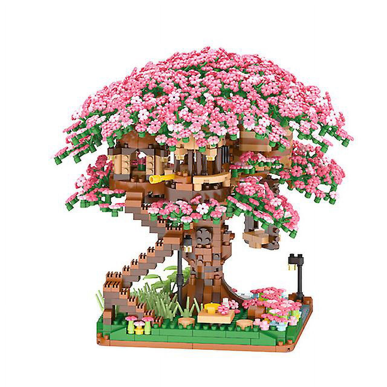 Click here for 2138pcs Mini Sakura Tree House With Lights Model B... prices
