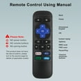 2-Pack Roku Box Replacement Remote Control for Roku Player 1/2/3/4 ...