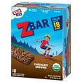 Zbar Chocolate Brownie Flavor Soft Baked Snack Bars, Organic Granola ...