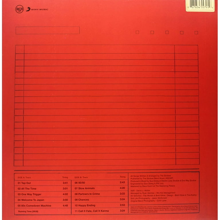 The Strokes Comedown Machine Album Cover