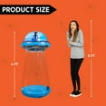 Joyfy 4 FT Halloween Inflatable UFO Alien Decoration with Built-in LEDs ...