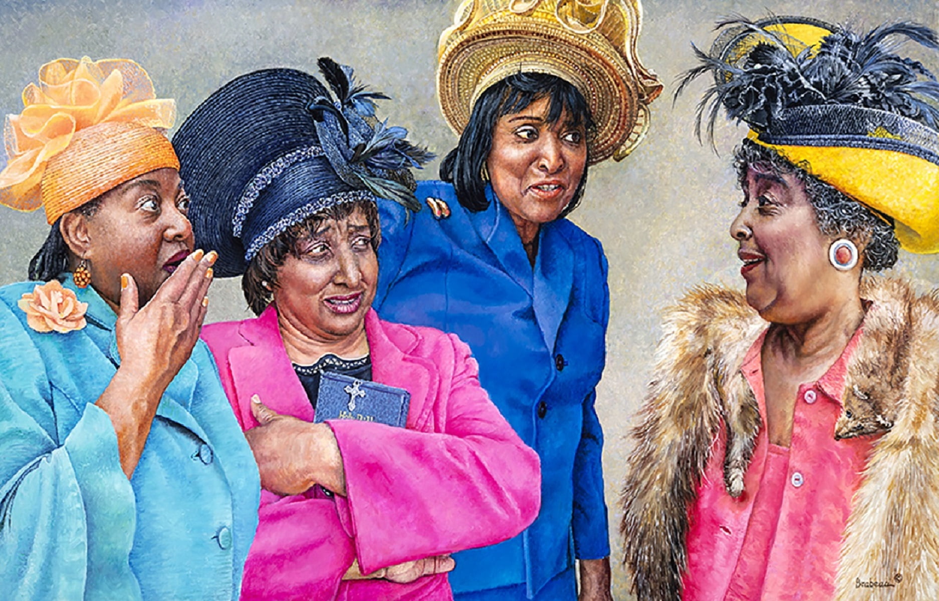 SUNSOUT INC - Church Gossip - 1000 pc Jigsaw Puzzle by Artist: Susan ...