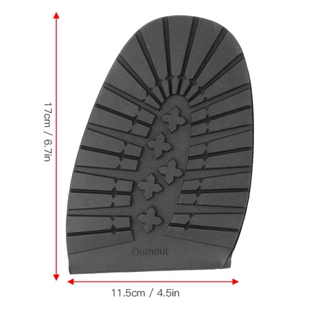 Rubber Sole Heel Savers Classic Shoe Repair Kit DIY Stick On Heels Anti ...