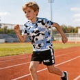 Boys Clothes Summer Outfits Quick Drying Athletic Short Sleeve Boys ...