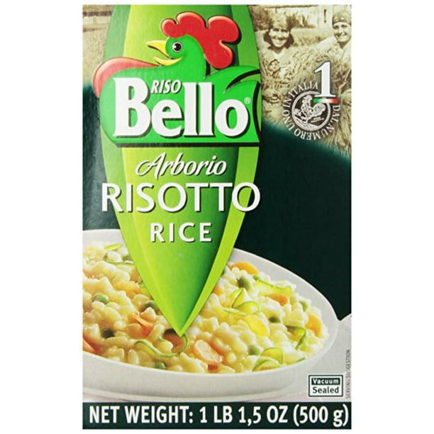 Riso Bello Arborio Risotto Rice, 17.5-Ounce Boxes (Pack of 6) - Walmart.com