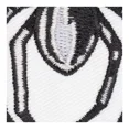 Grey, Black & White Spider Patch, Spider Patches - Walmart.com