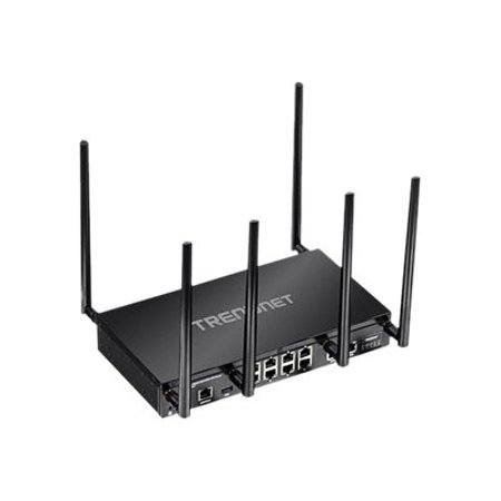 TRENDnet TEW-829DRU - Wireless router - 8-port switch - GigE - WAN ...