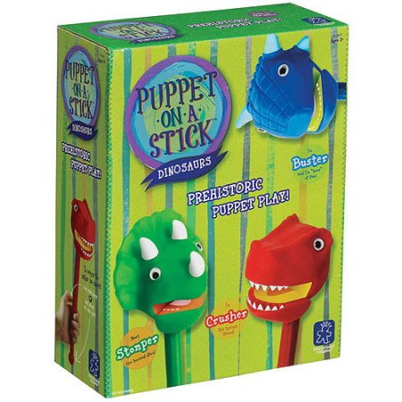 Educational Insights Dinosaurs Puppet-on-a-Stick, Box of 3 - Walmart ...