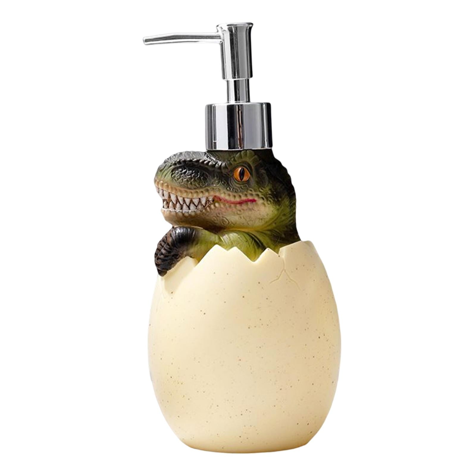 Cute Dinosaur Baby Egg Soap Dispenser, Refillable 560ml Hand Soap ...
