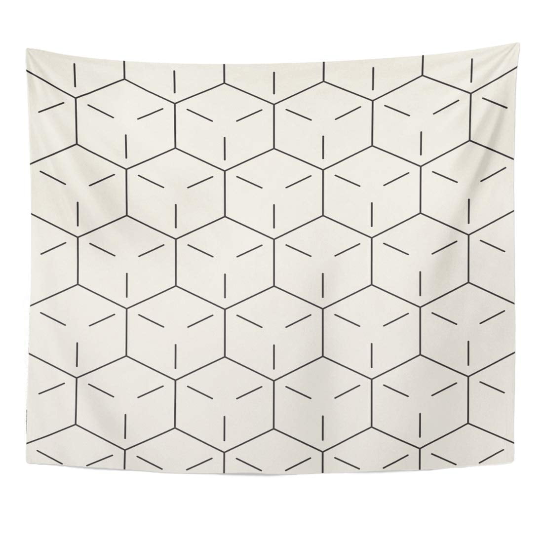 ZEALGNED Black Abstract Modern Stylish with Monochrome Trellis ...