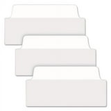 Ultra Tabs Repositionable Tabs, Wide and Slim: 3" x 1.5", 1/3-Cut ...