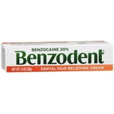 Benzodent Denture Pain Relieving Cream - 0.25 oz - Walmart.com