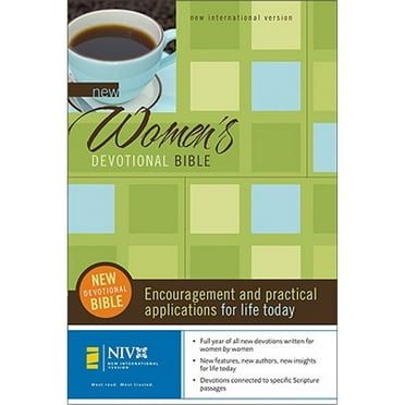 NIV Inspirational Women's Devotional Study Bible, Hardcover, Full-Color ...