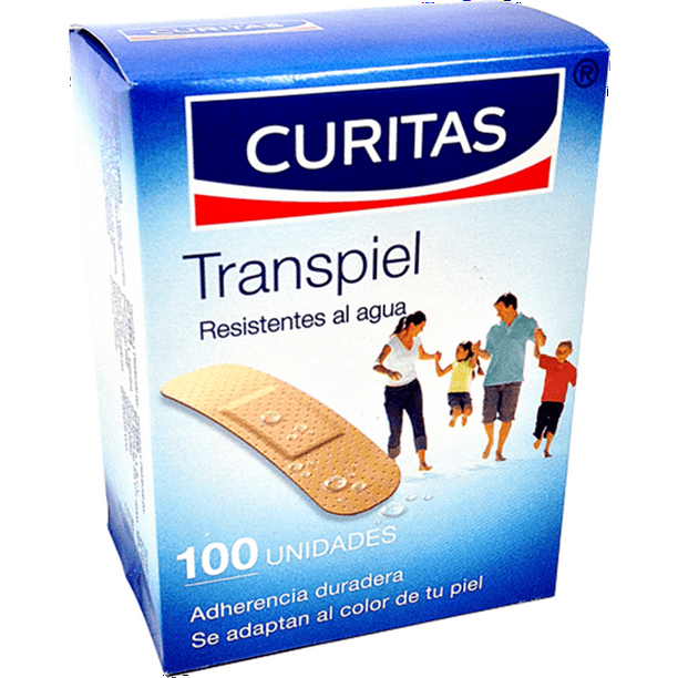 Curitas Transpiel 100 PZ Caja | Bodega Aurrera en línea