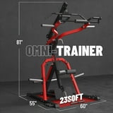 Syedee 2055LB Leverage Gym, Adjustable Full Body Workout Machine for ...