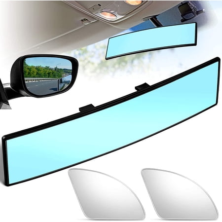 Car Interior Rear View Mirror 300 mm Convex Rearview Mirror Wide Angle ...