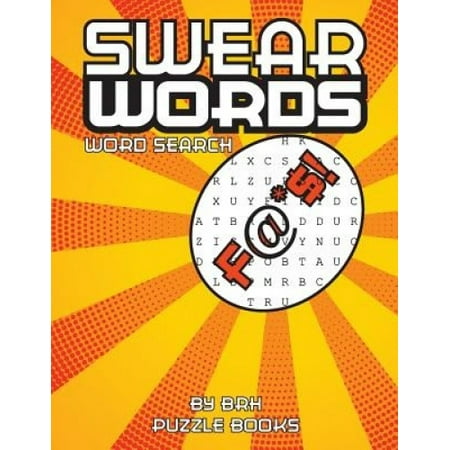 Swear Words Word Search: Word Search Books For Adults Large Print ...