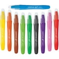 Maped Color'Peps Watercolor Gel Retractable Crayons, Pack of 10 ...