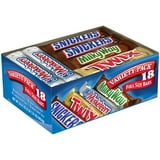 Mars Full Size Assorted Chocolate Candy Bars Variety Mix, 33.31 Oz., 18 ...