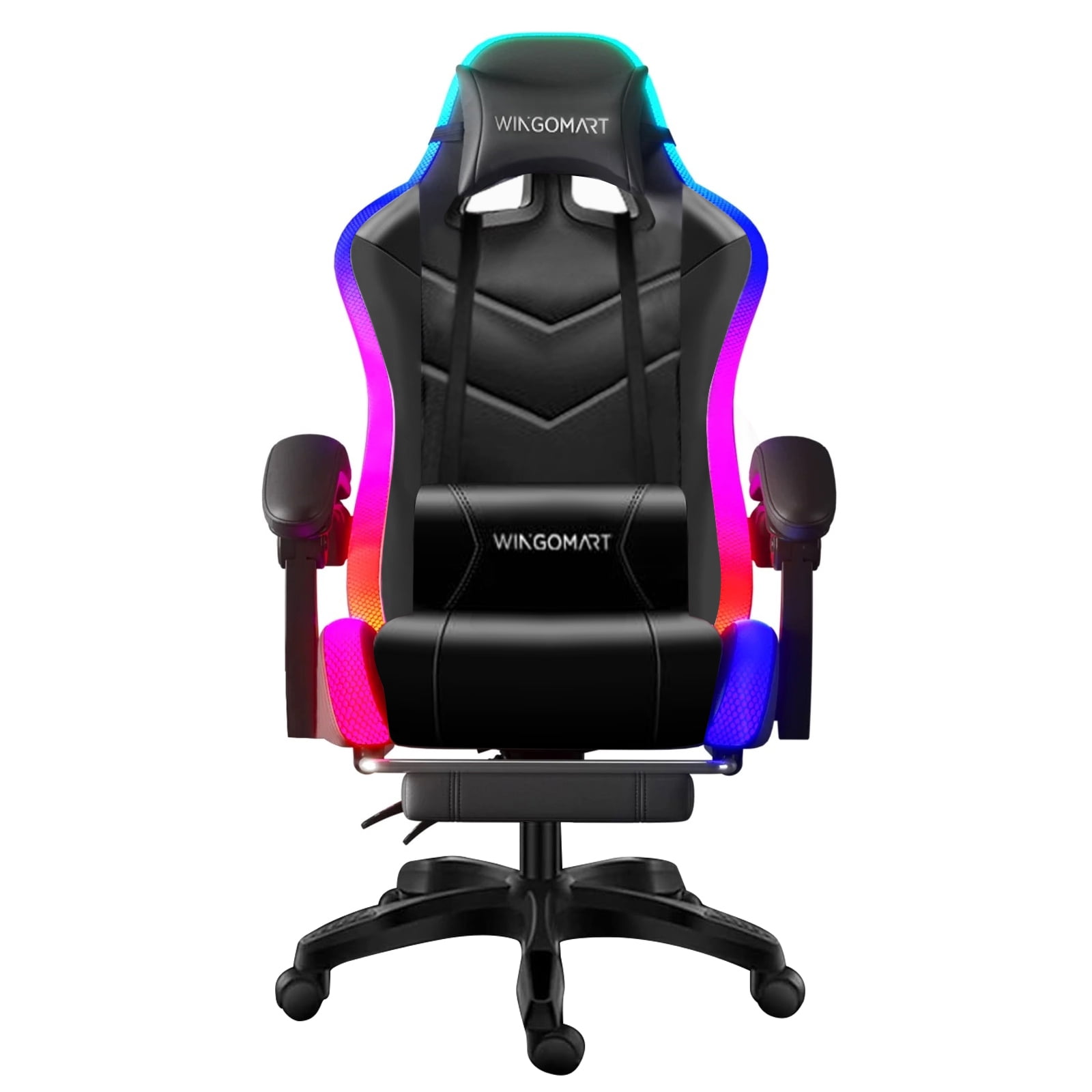 Click here for Wingomart Ergonomic Gaming Chair With Footrest  Hi... prices