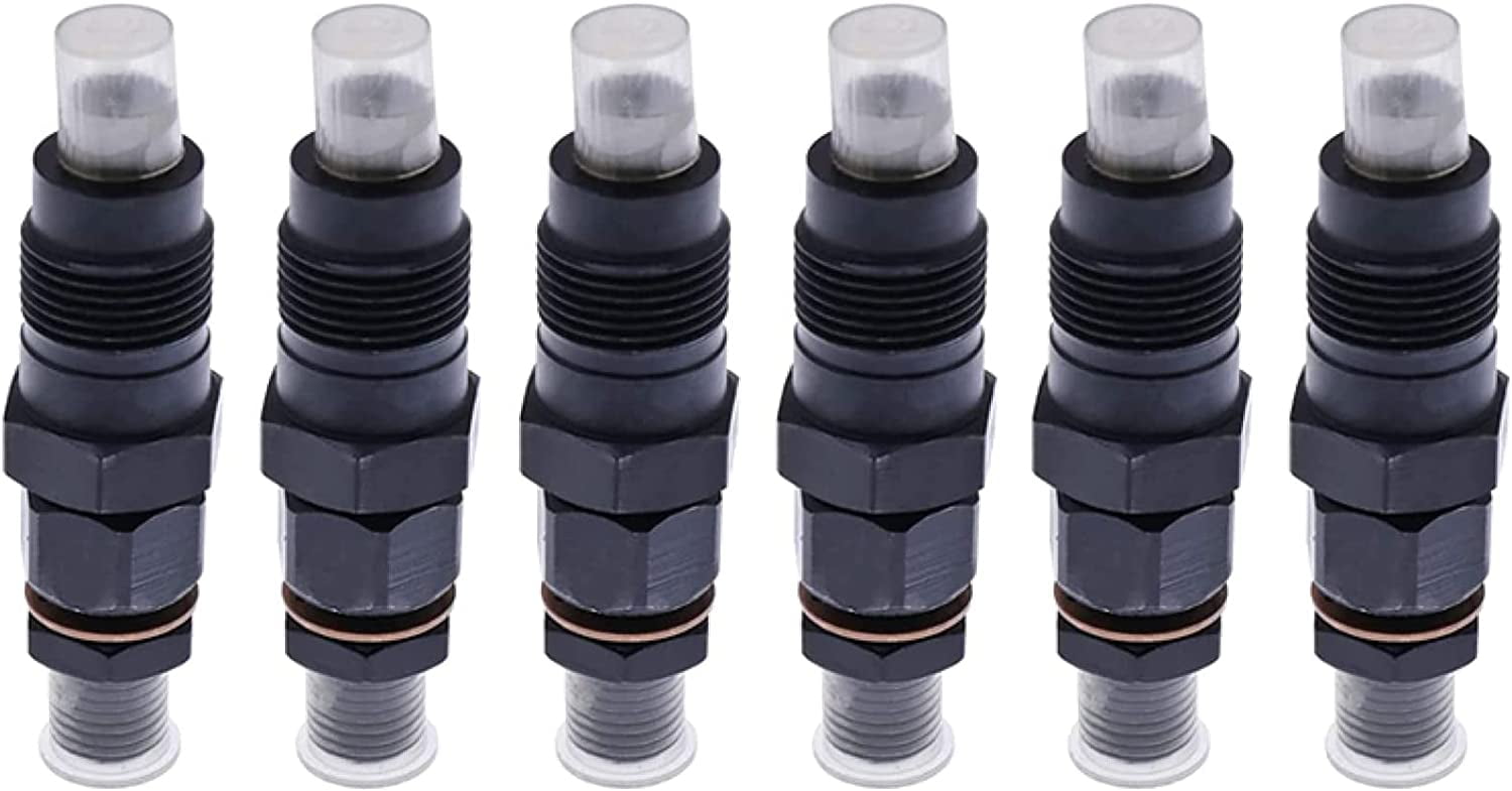 Seapple 6X Fuel Injector 23600-19035 Fit For Toyota Land Cruiser 1HZ ...