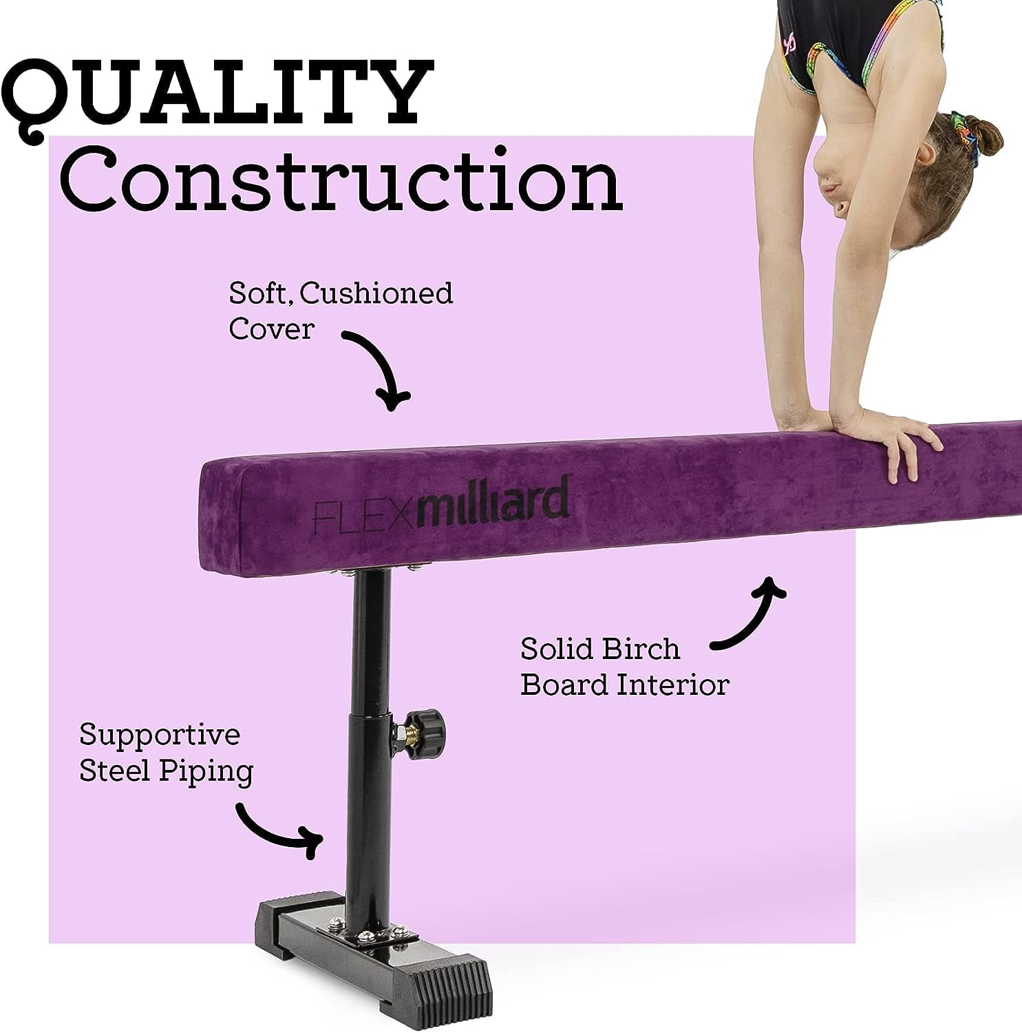 Milliard Adjustable Height 8ft Floor Balance Beam Thailand | Ubuy