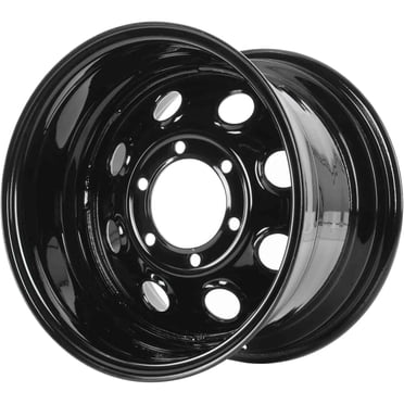 Vision Soft 8 15x10 5x127 -39et Gloss Black Wheel - Walmart.com