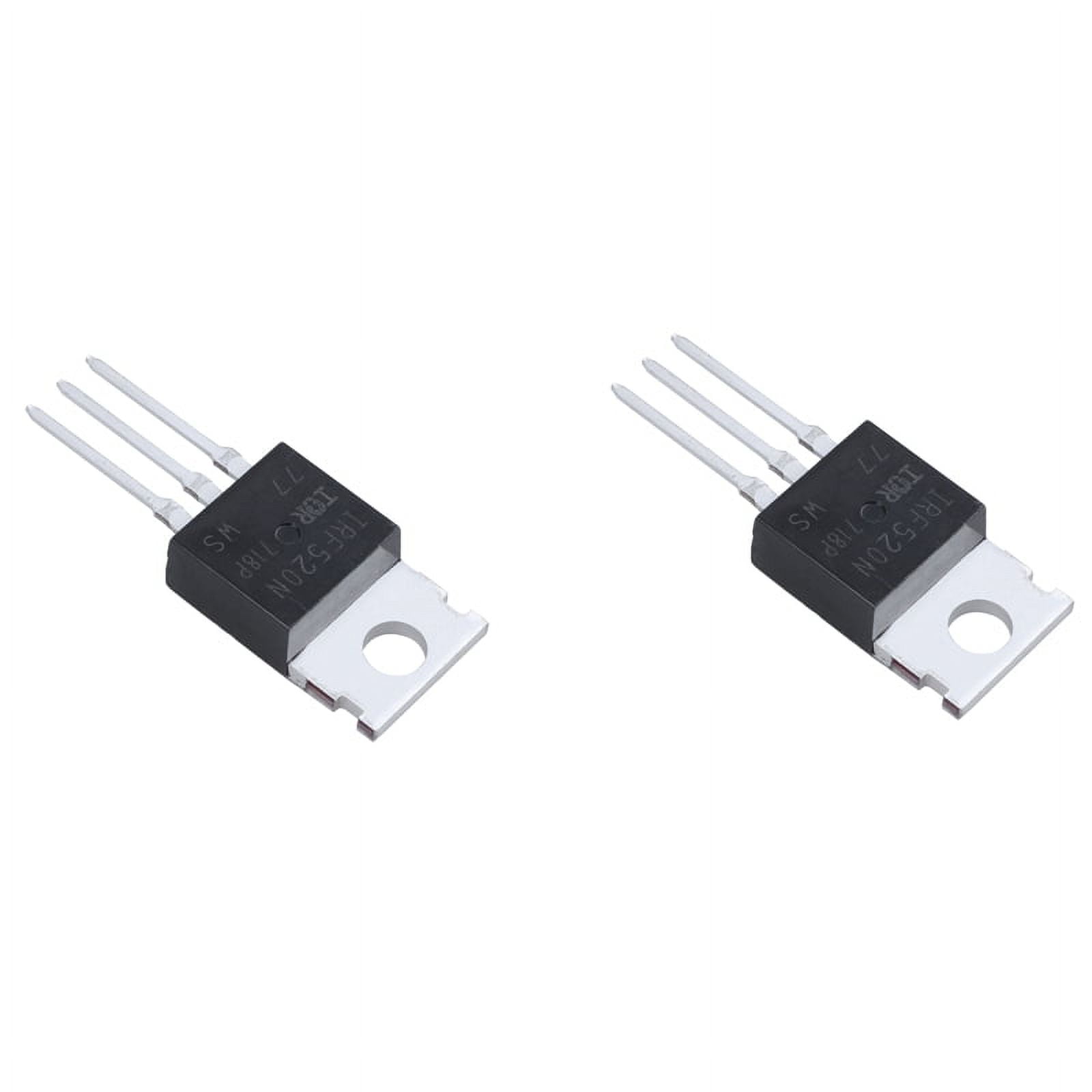 4X 100V 9.7A N-Canal MOSFET Transistor IR Tirado de Potencia IRF520 ...