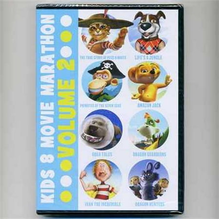 Phase 4 Films Usa Kids 8 Movie Marathon Vol 2 Dvd Std Ws - Walmart.com