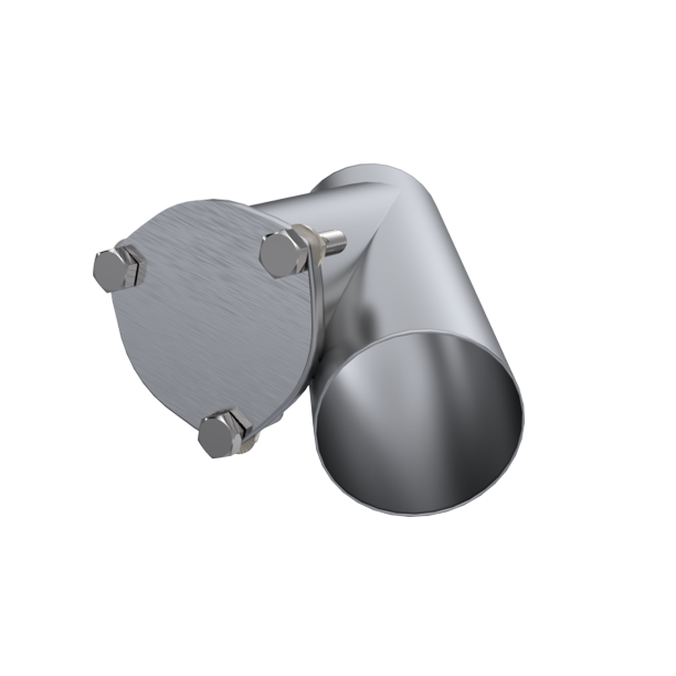 QTP 4in Weld-On QTEC Exhaust Cutout Y-Pipe - Walmart.com