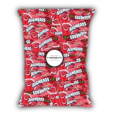 AirHeads Red Cherry Taffy Candy Bars, Chewy, Kosher, 36 Count, Made in ...