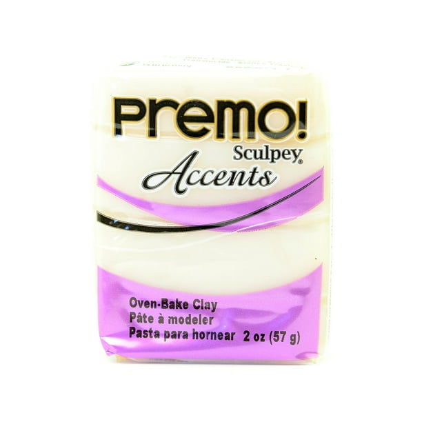 Premo Premium Polymer Clay translucent white, 2 oz. (pack of 5 ...