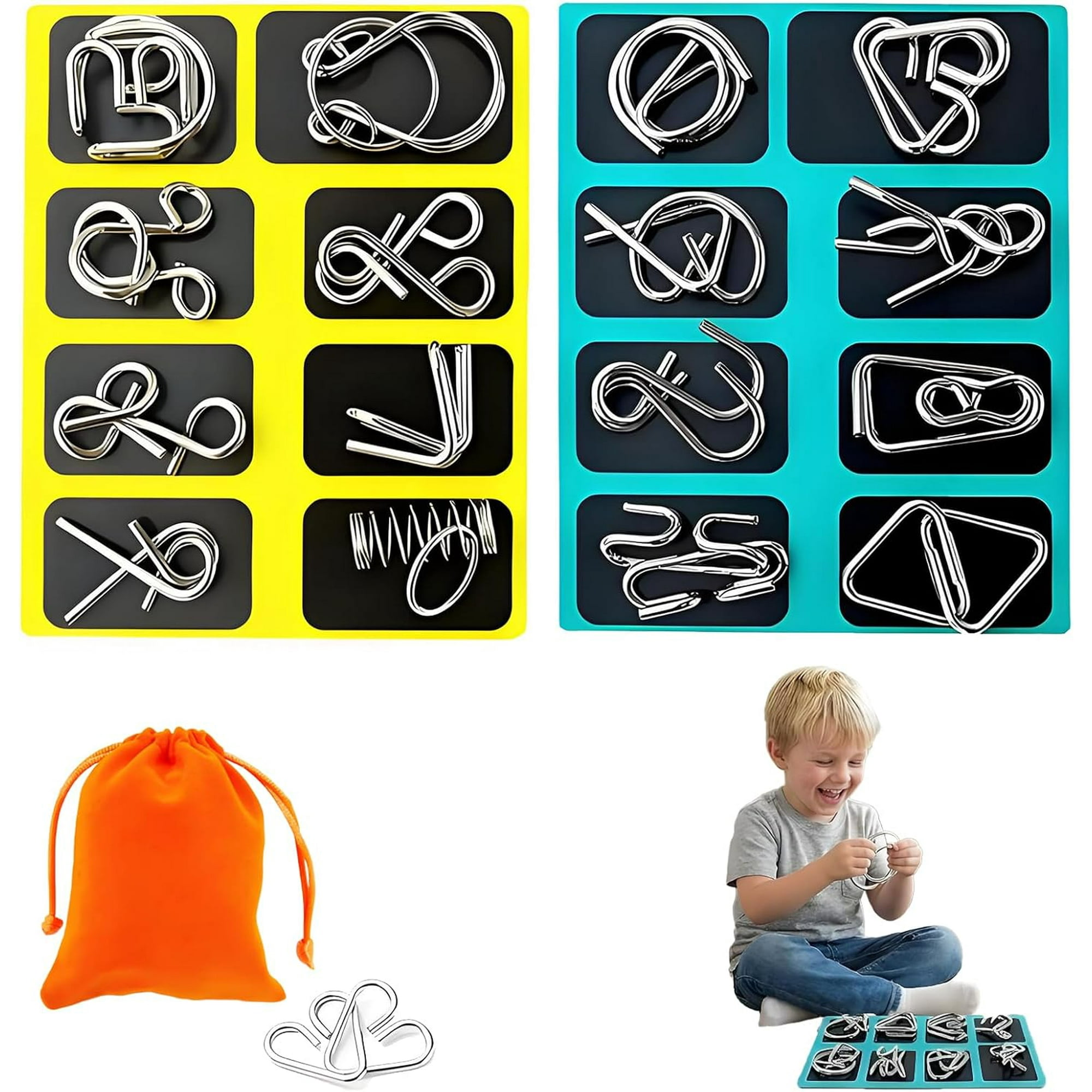 Click here for Unbranded Metal Montessori Puzzle Solving  3d Mont... prices