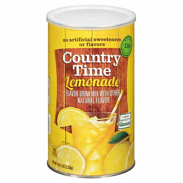 Country Time Drink Mix, Lemonade, 82.5 oz - Walmart.com