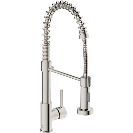 Kitchen Faucet, Commercial Kitchen Sink Faucets with Pull Down Sprayer ...