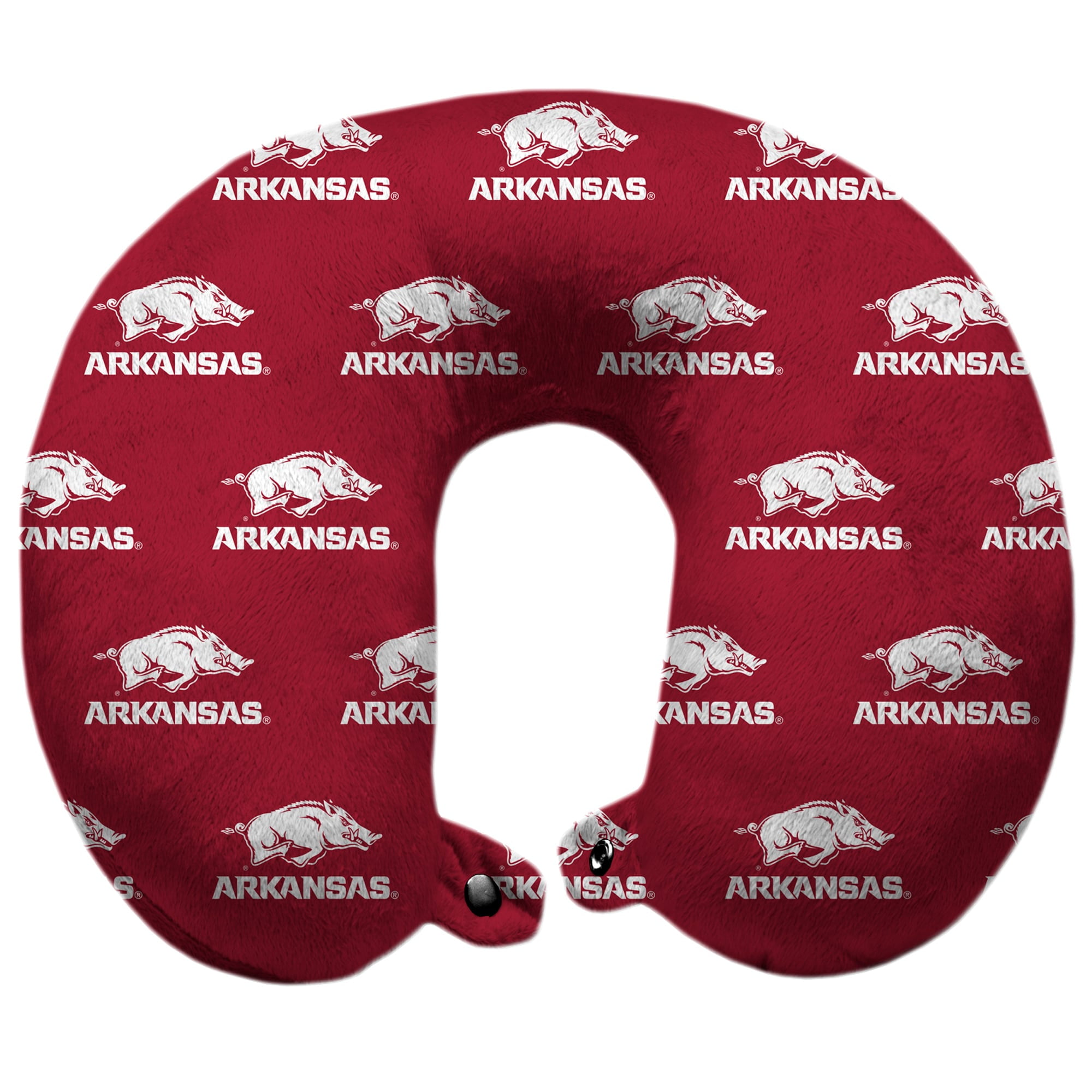 Arkansas Razorbacks Polyester-Fill Travel Pillow - Walmart.com