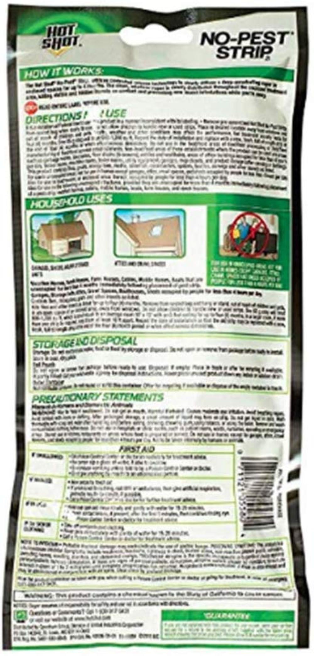 Buy HG-5580 No Pest Strip Unscented Hanging Vapor Insect Repellent ...
