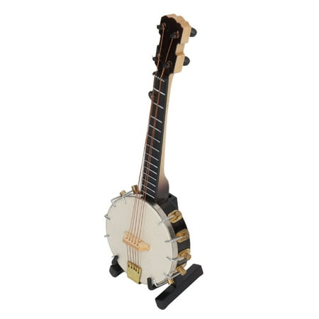 Miniature Banjo Model, Lifelike Appearance Multipurpose Mini Banjo Toys ...