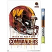 NFL Washington Commanders - Drip Helmet 22 Wall Poster, 22.375" x 34 ...