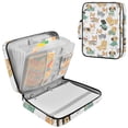 ALAZA Cute Corgi Golden Dog Pattern Expanding Accordion File Folder 3 ...