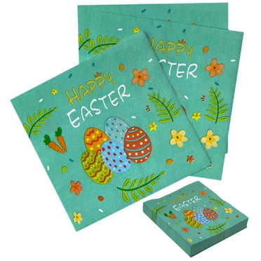 Pretty Pastels Bunny Rabbit Eggs Easter Holiday Theme Party Dinner ...