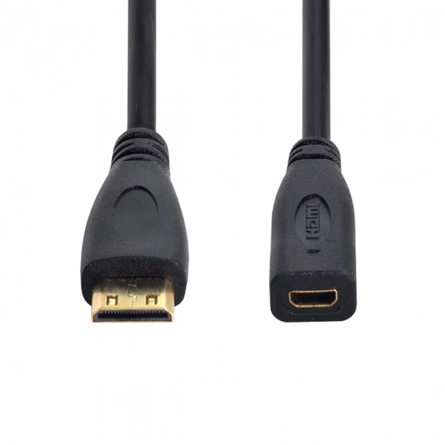 Xiwai Cable Type D Micro HDMI v1.4 Socket Female to Type C Mini HDMI ...