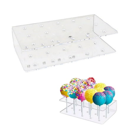 Maytalsory Acrylic Lollipop Stand Protective Lollipop Holder Simple ...